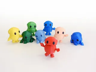 Mini Articulated Robot by PoIar B34R | Download free STL model ...
