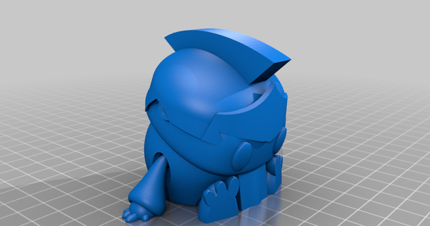 Mini articulated robot Trojan by PoIar B34R | Download free STL model ...