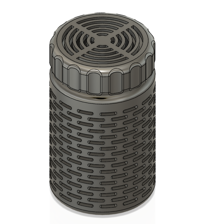 Skinny Silica Gel Container by Bruno Cubateli | Download free STL model ...