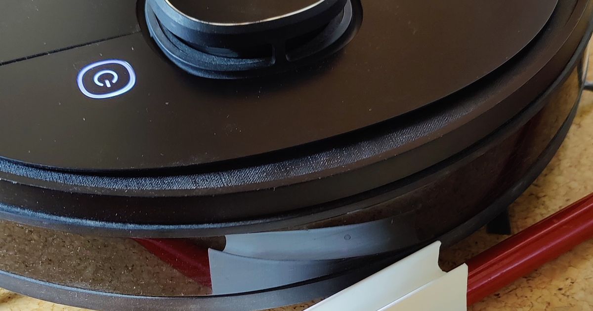 Stopper for vacuum cleaner robot by Robin | Download free STL model ...