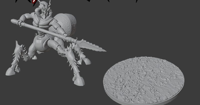Insectoid Warrior by np-dev | Download free STL model | Printables.com