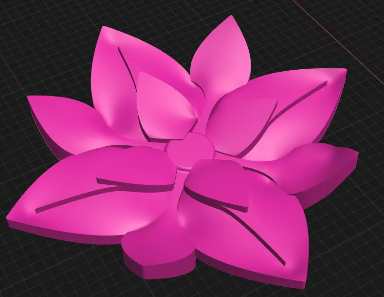 Decorative Flower by Kyle B | Download free STL model | Printables.com