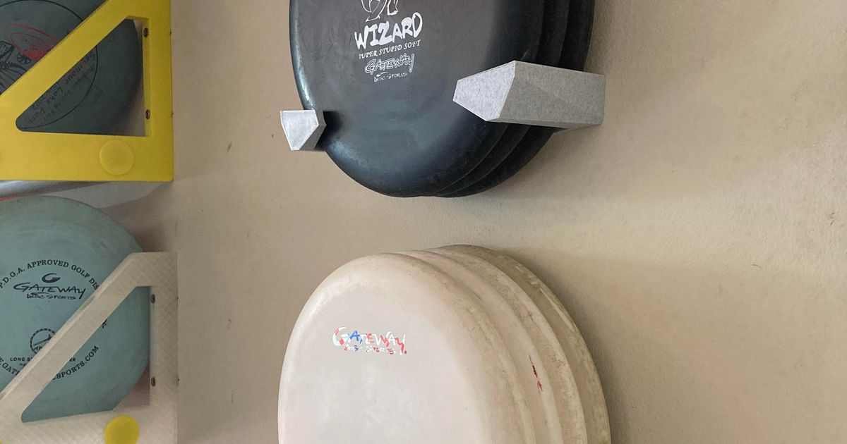 Disc Golf Display Shelf por williamdecker88 | Descargar modelo STL ...