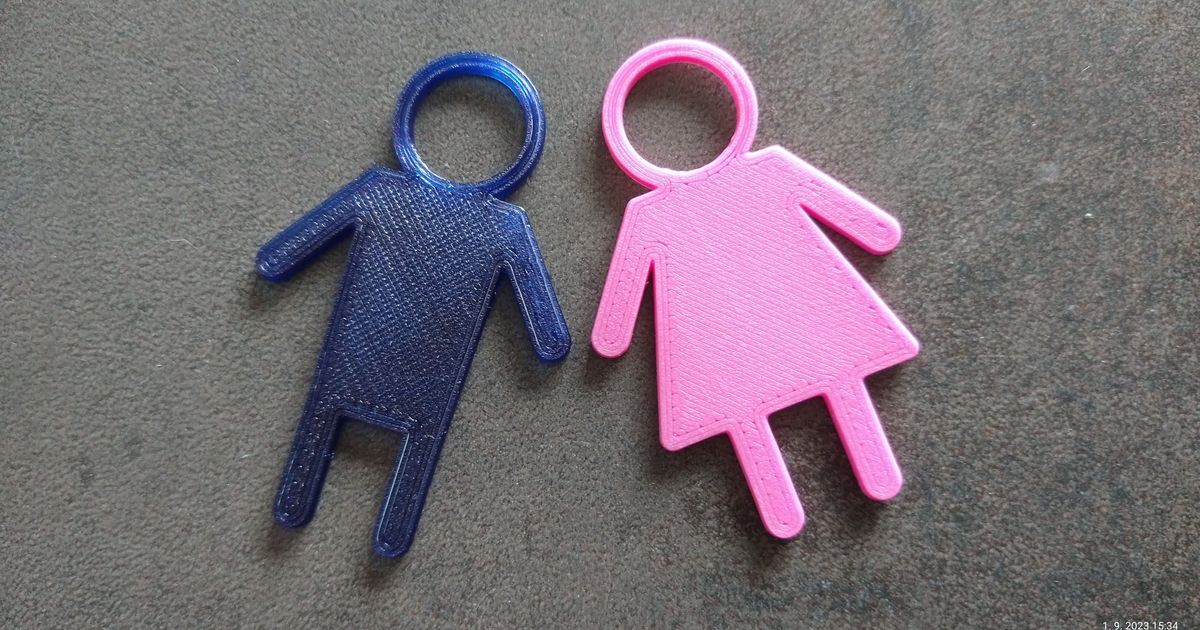 Designation of toilet keys by Bego | Download free STL model ...