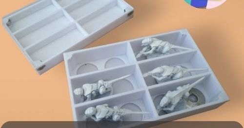 WARHAMMER 40K TYRANIDS 6 MODEL MAGNETIC TRANSPORT CASE von Neogame ...