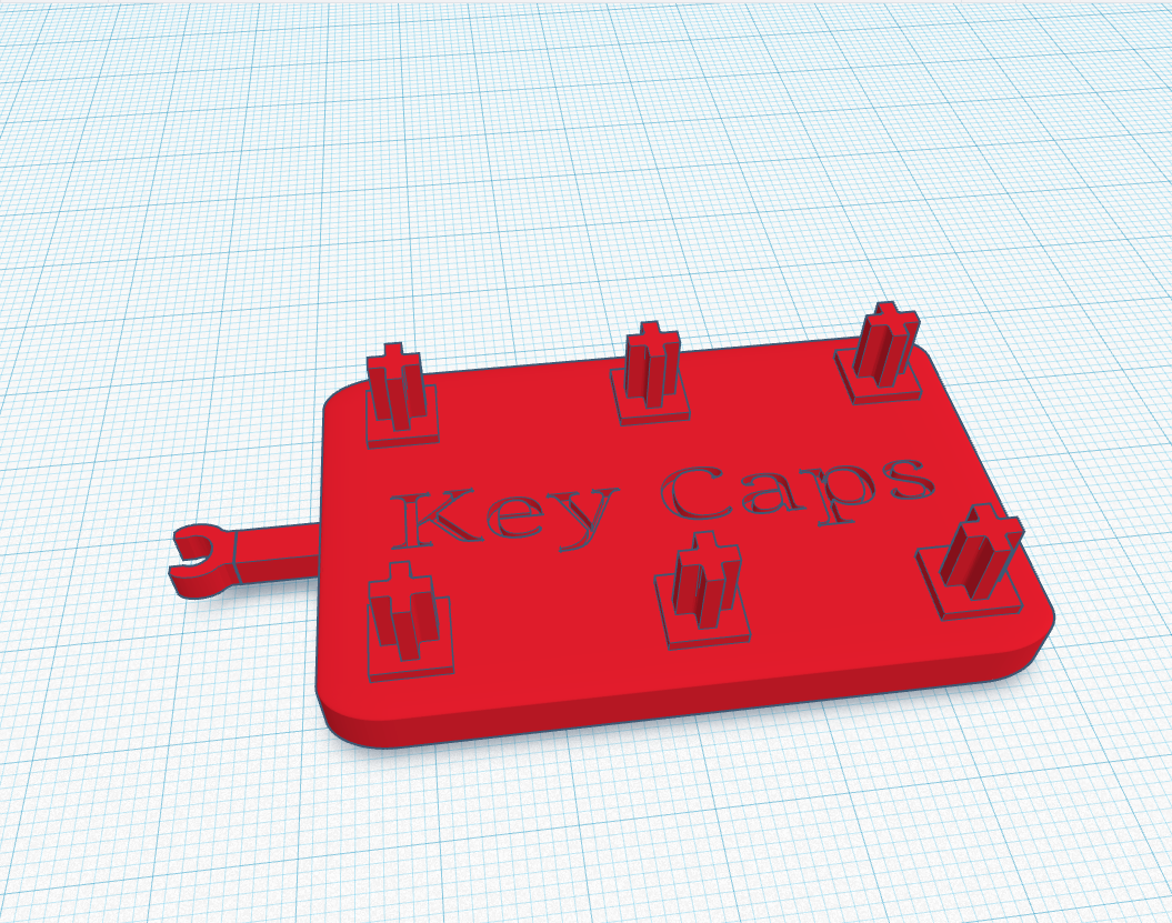A nice key cap holder for your key caps. by NASAworm | Download free ...