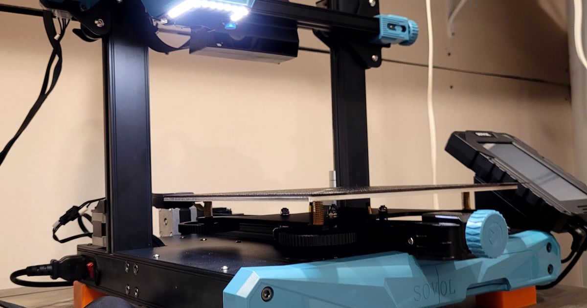 Sovol SV07 anti vibration feet - TPU by vasyl83 | Download free STL model | Printables.com