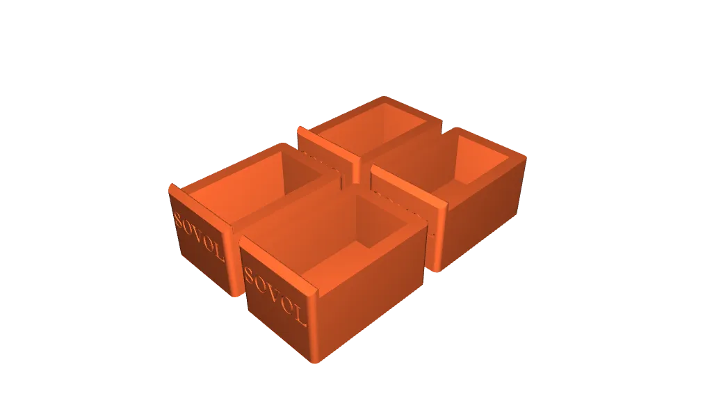 Sovol SV07 anti vibration feet - TPU by vasyl83 | Download free STL model | Printables.com