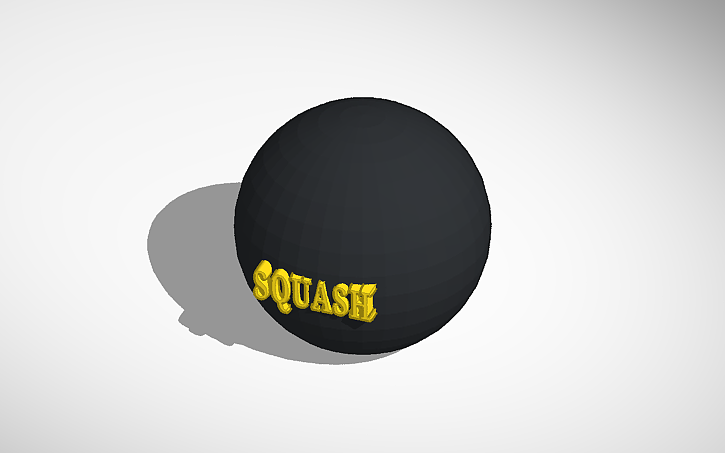 Squash Ball For Reference by Peter Ennist | Download free STL model ...