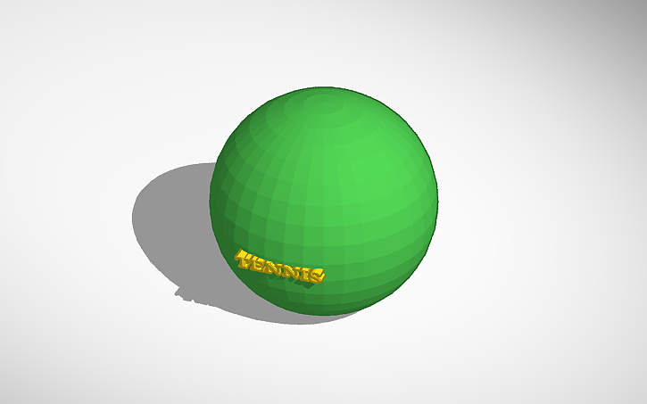 Tennis Ball For Reference by Peter Ennist | Download free STL model ...