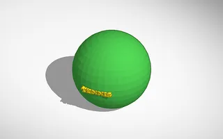 Squash Ball For Reference by Peter Ennist | Download free STL model ...