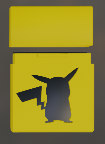Pikachu Card Holder by DiscoStu | Download free STL model | Printables.com