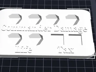 Compact Commander (EDH) Tray by Mercurial Printer | Download free STL ...