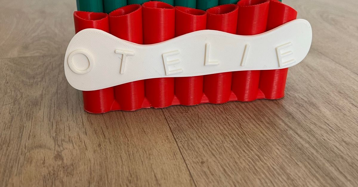 Pencil holder by Jens | Download free STL model | Printables.com