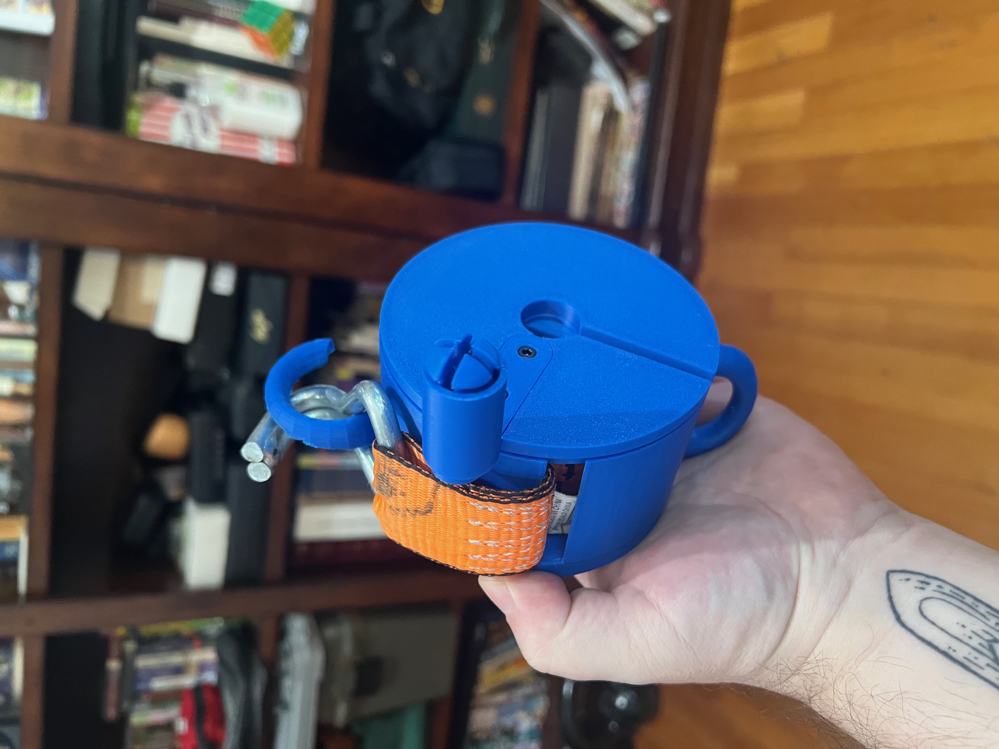 Strapper Keeper up to 45mm by WilsonIdaho | Download free STL model ...