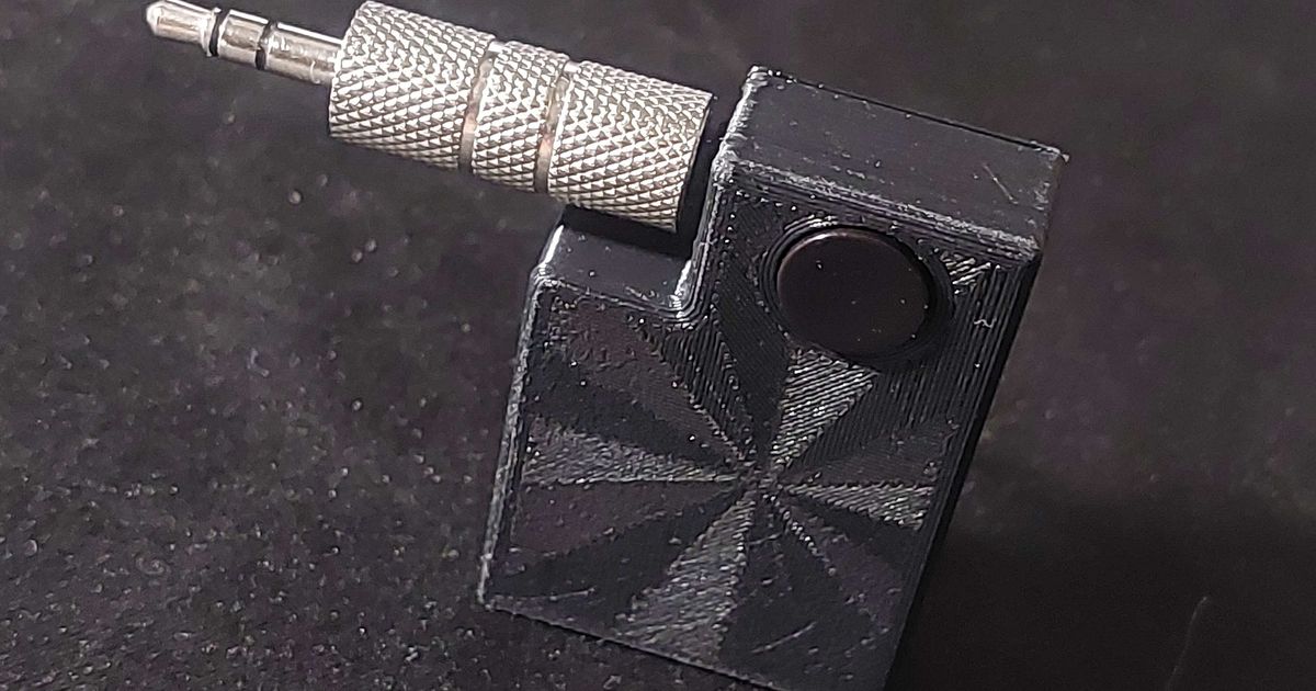 Bluetooth receiver case by Ondra | Download free STL model | Printables.com