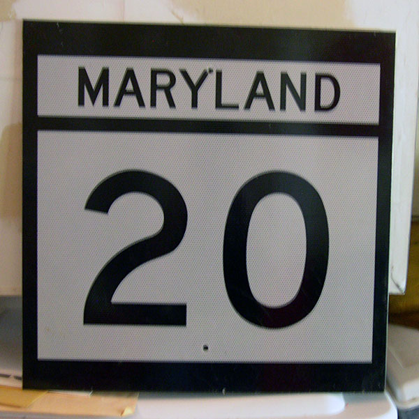 Maryland State Route Sign by SavageJacek20 | Download free STL model ...