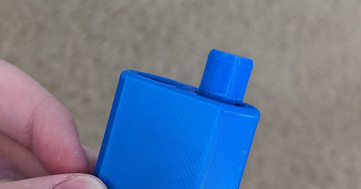 Magnetic mini super toggly fidget button v2 by Brix | Download free STL ...