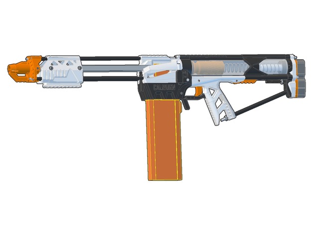 The Recalibrator - Caliburn Mod by Dragon_Bane | Download free STL ...