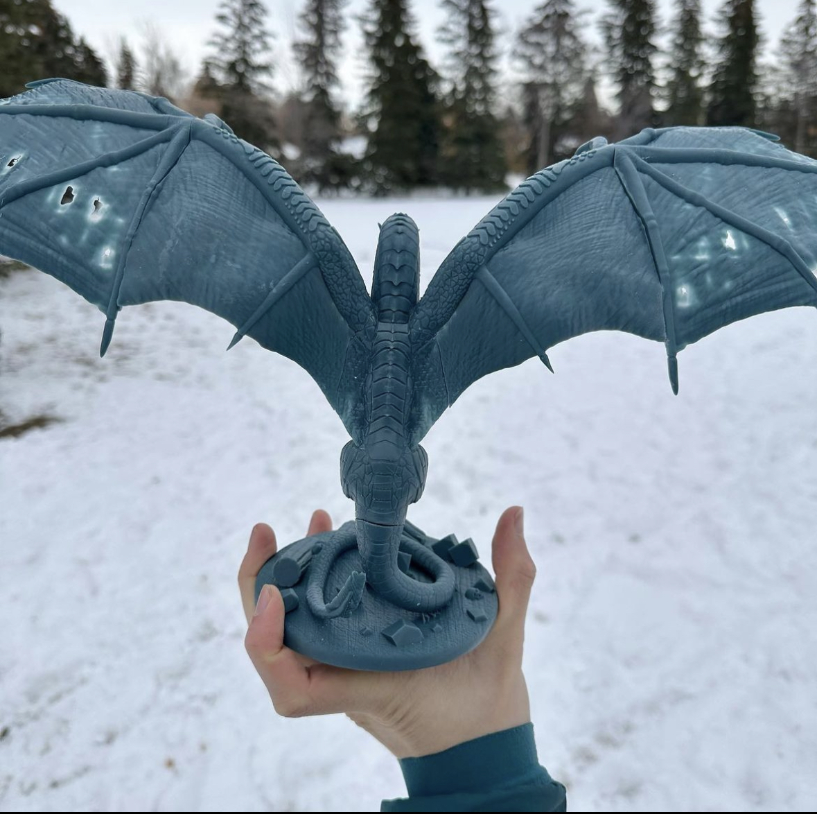 Ice Dragon by Tiger3DPrinting | Printables Store