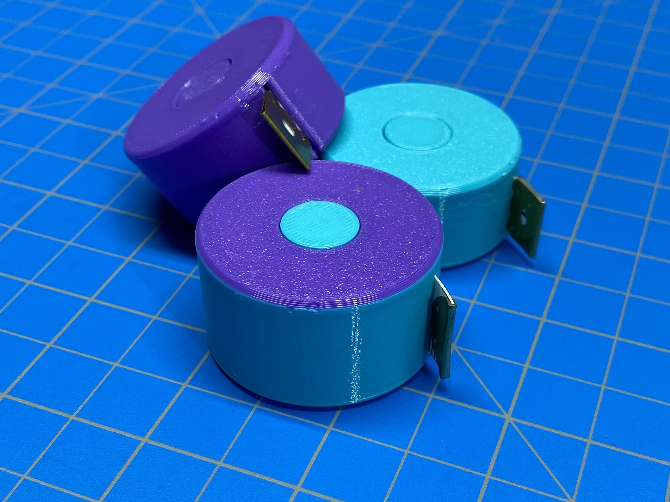 Sewing Cloth Tape Measure Winder Case 14mm and 18mm Snap Fit par ...