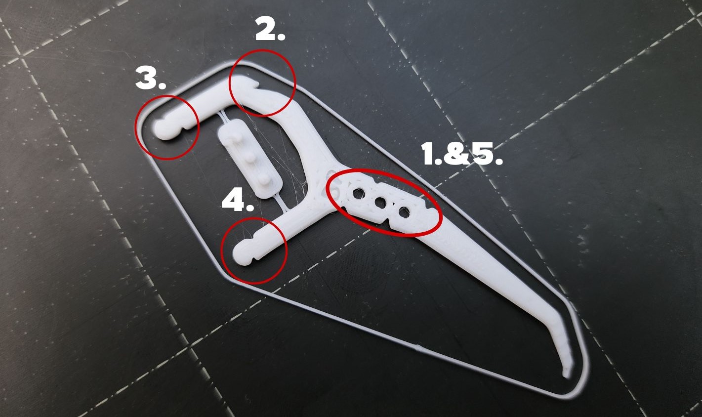 Reusable Dental Floss Pick Kit Card (Extra Strength) (1pc & 6pc) by BP ...