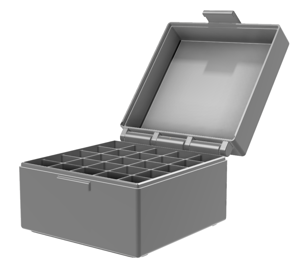 Stackable Bullet Box (.45 Colt/.454 Casull) by thomers | Download free ...