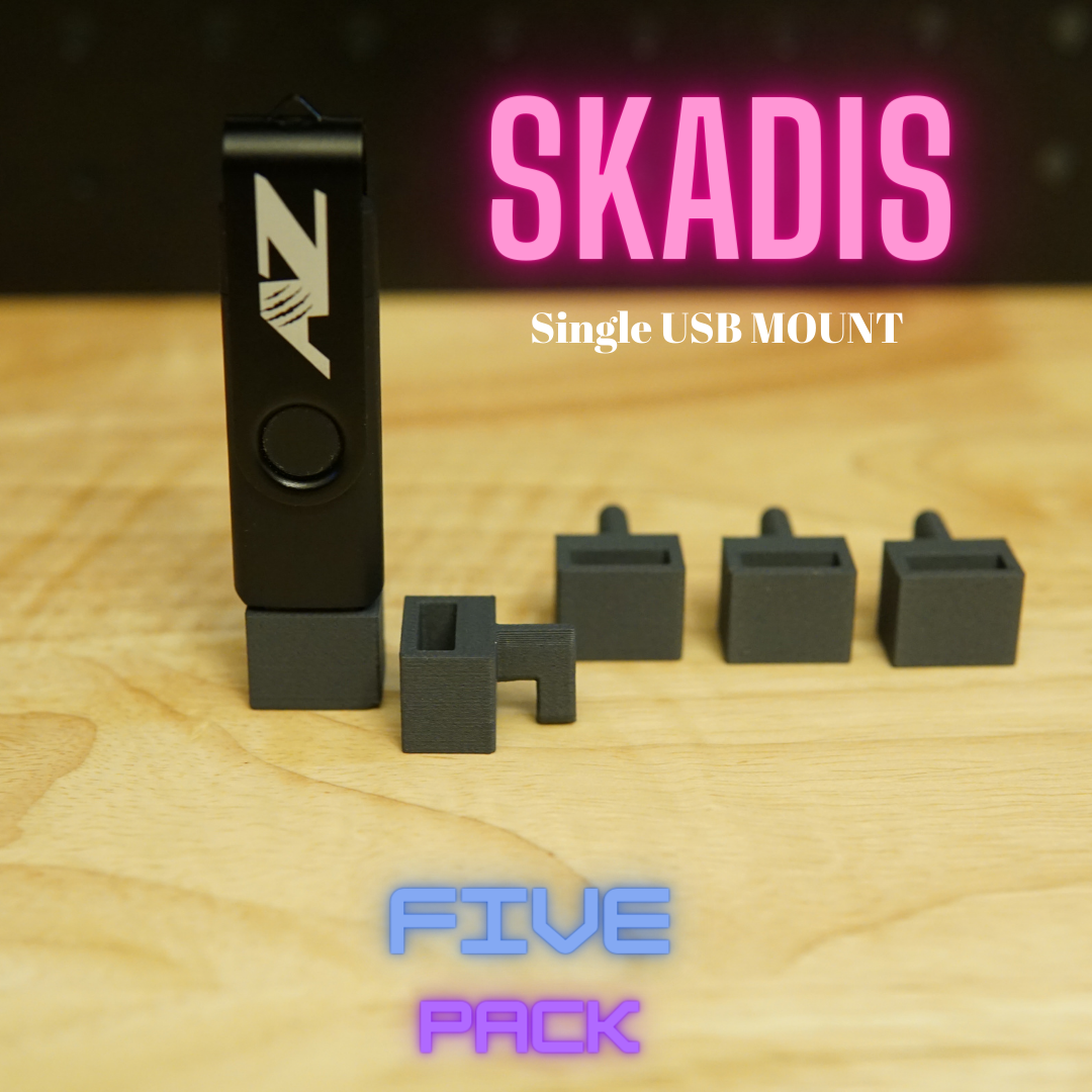SKÅDIS Single USB Mount by Angel Roman | Download free STL model ...