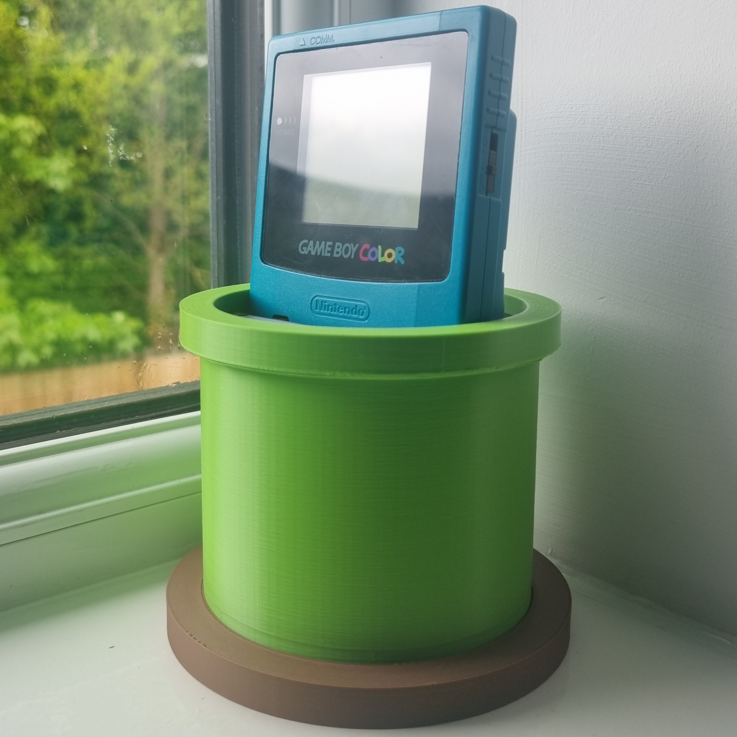 Super Mario Bros / Gameboy Color Warp Pipe Holder / Pen Organiser by ...