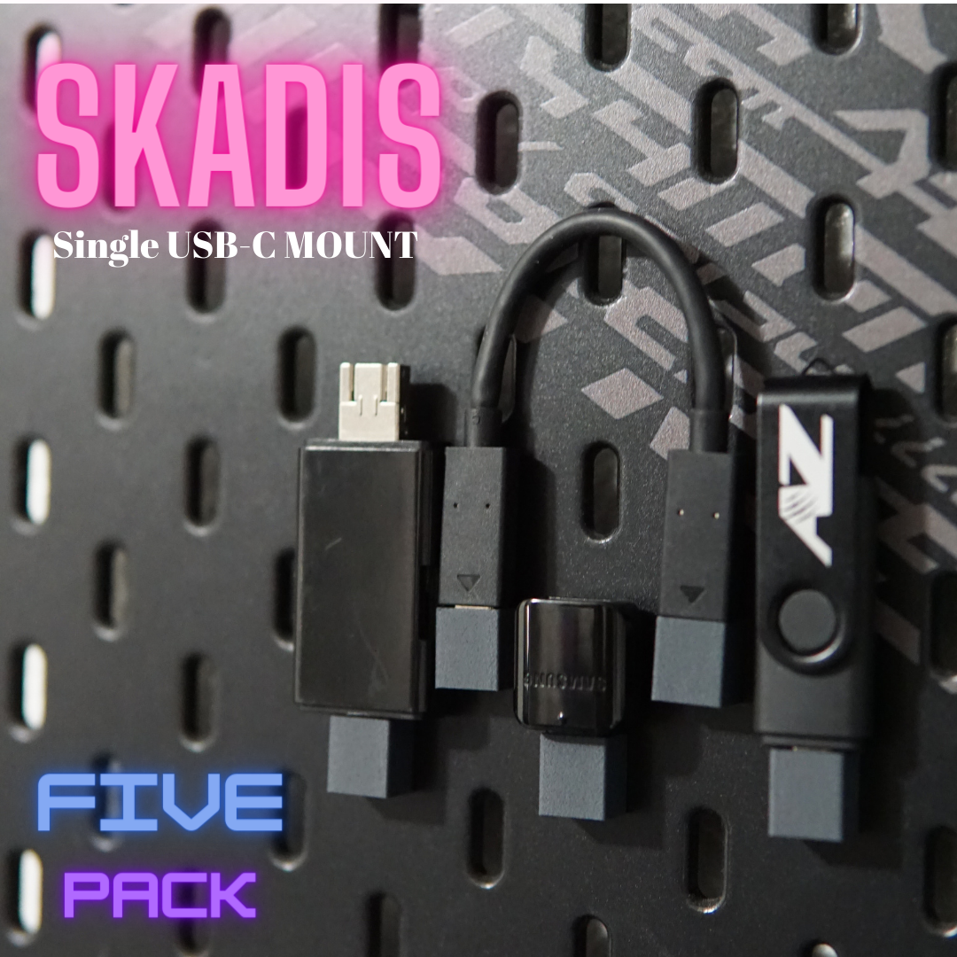 SKÅDIS Single USB-C Mount by Angel Roman | Download free STL model ... SKÅDIS Single USB-C Mount by Angel Roman | Download free STL model ...