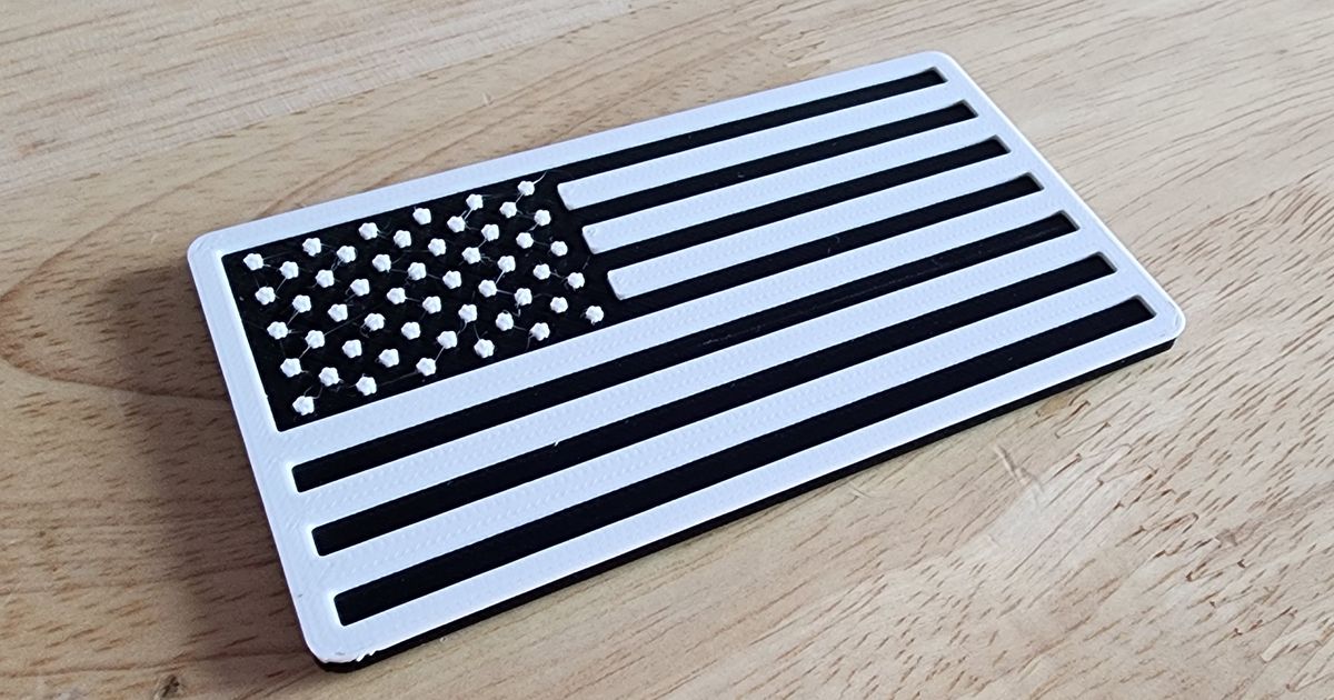 American flag by dahufka | Download free STL model | Printables.com
