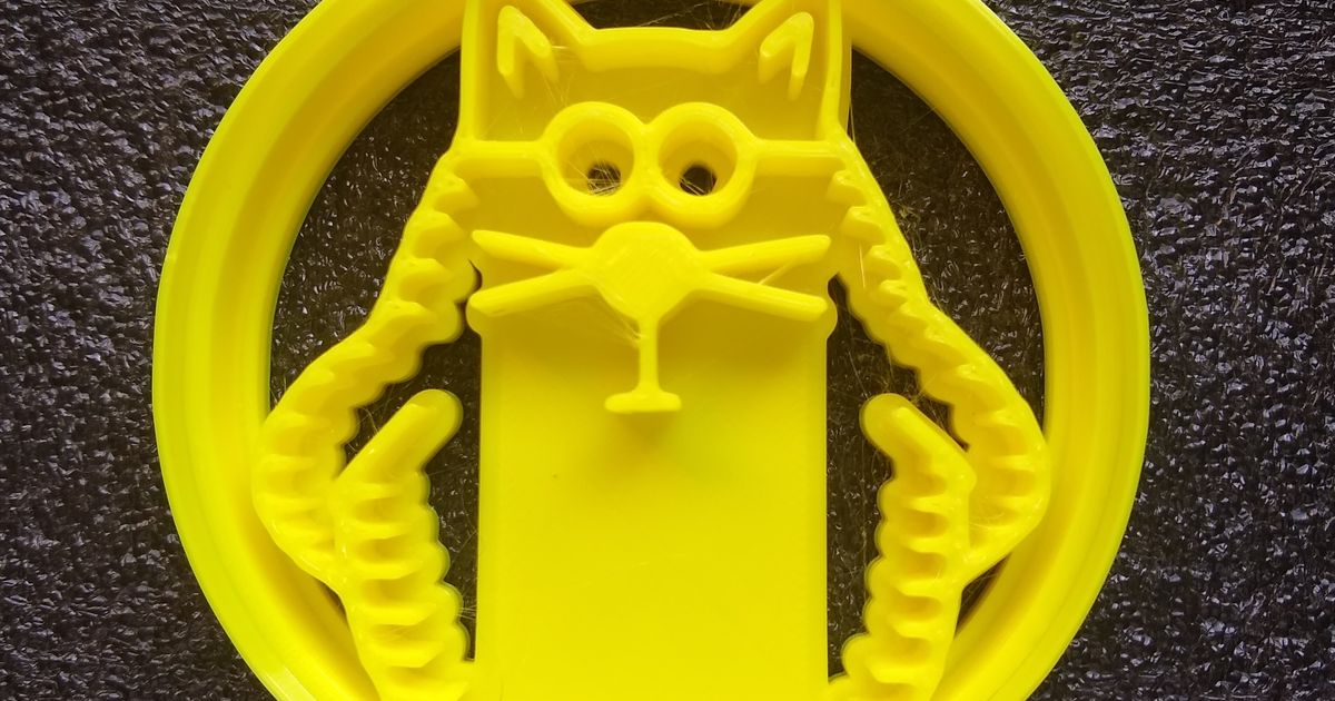 Catbert Cookie Cutter by KN16 | Download free STL model | Printables.com