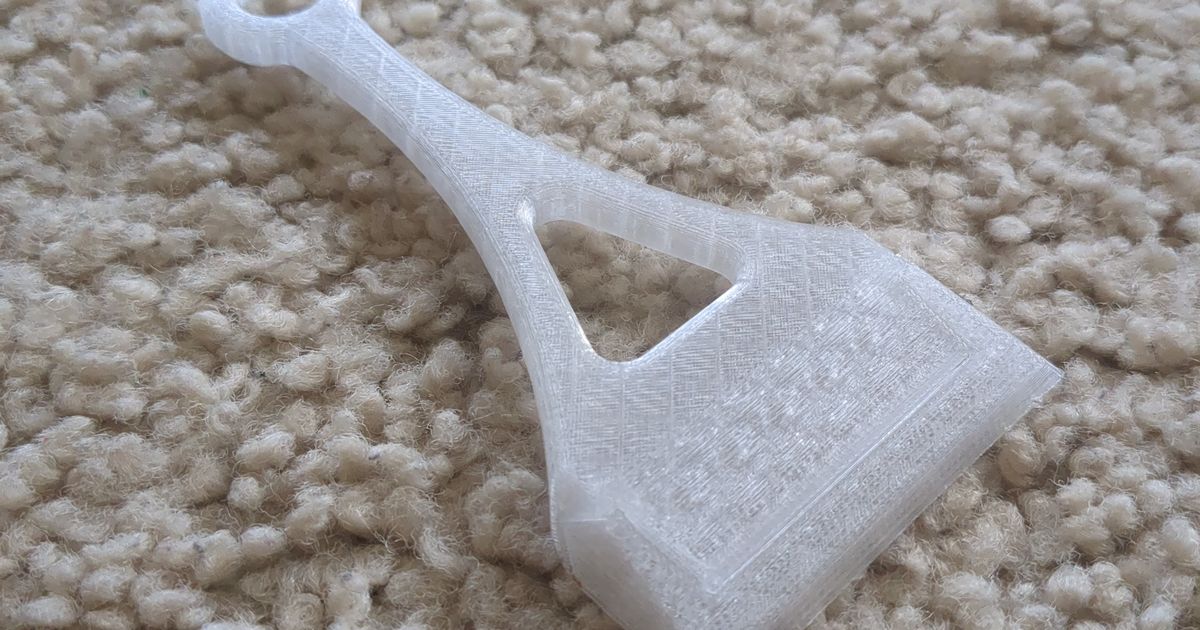 Scraper Tool with Removable Blade by Busy With 3D Printing | Download ...