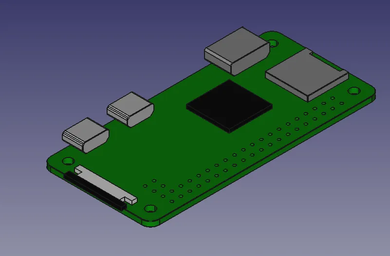 Raspberry Pi Zero by arham_ | Download free STL model | Printables.com