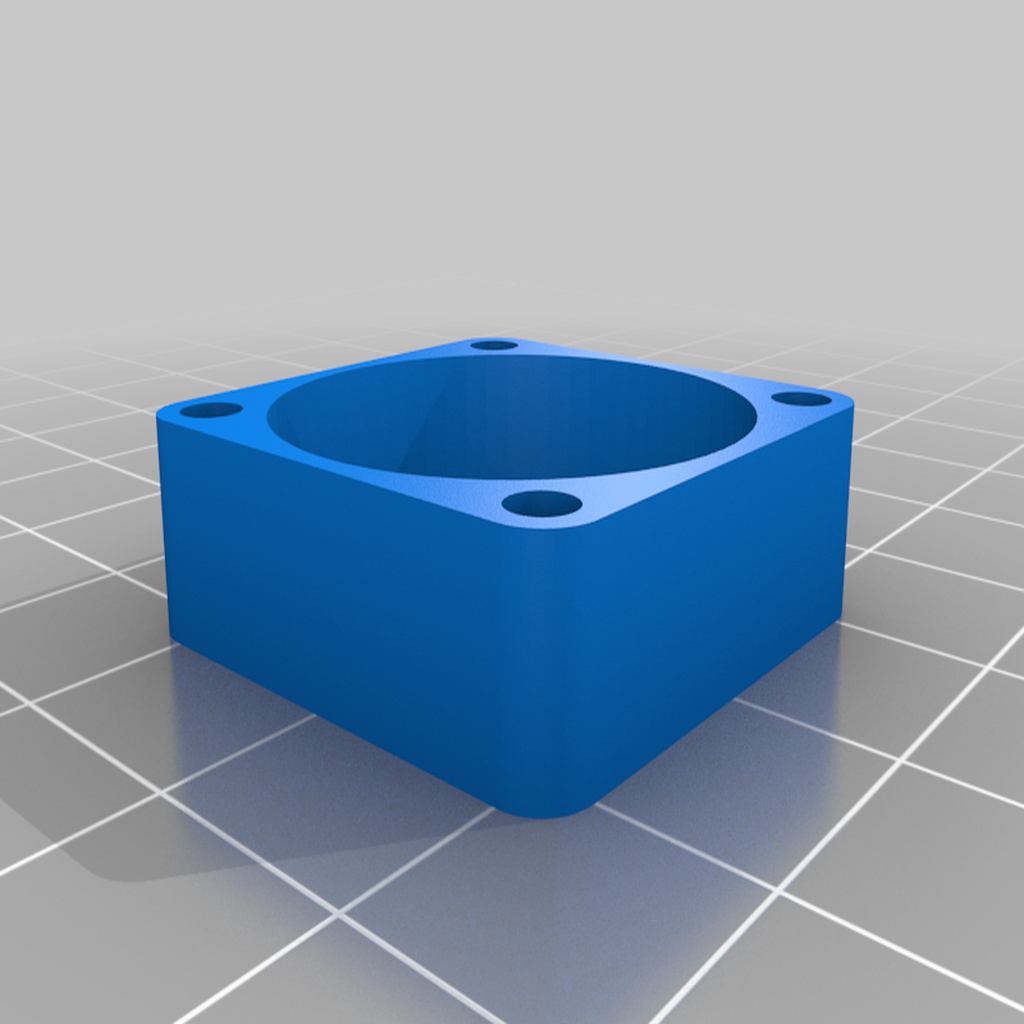 My Customized Fan Adapter and Spacer by MDrifterX3 | Download free STL ...
