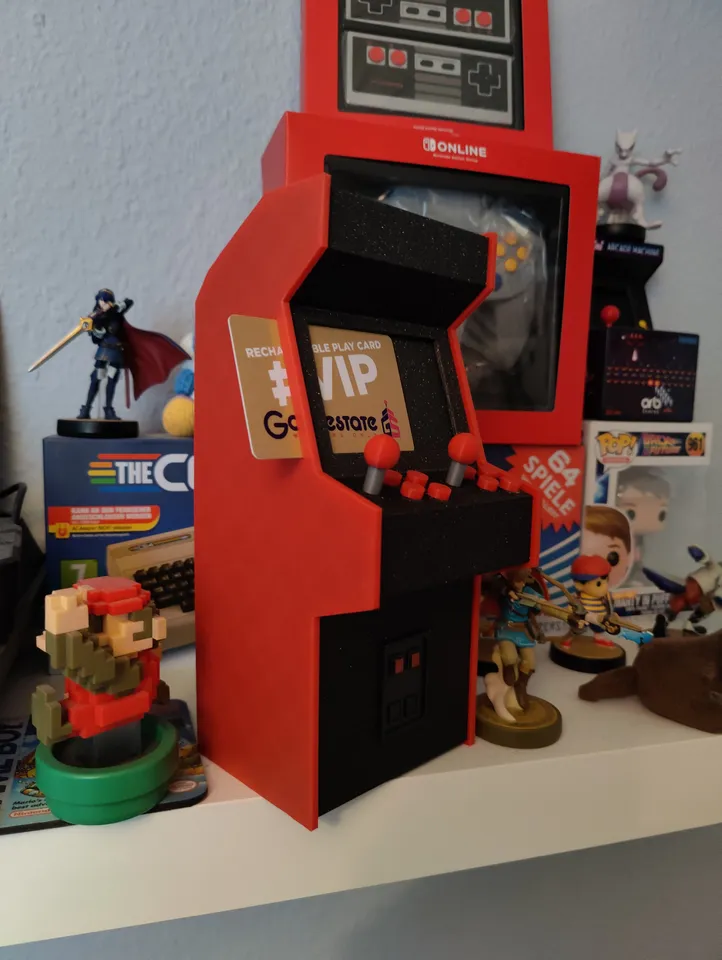 Arcade Cabinet Gift Card Holder by BMO_the_Console | Download free STL ...