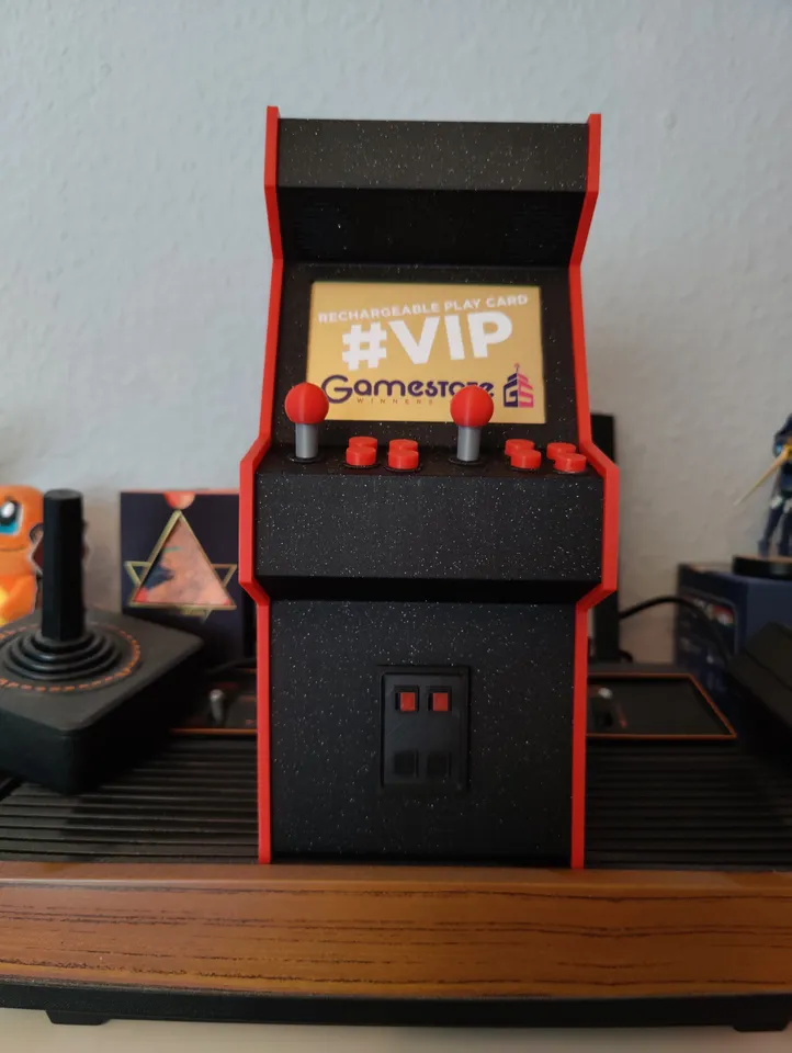 Arcade Cabinet Gift Card Holder by BMO_the_Console | Download free STL ...