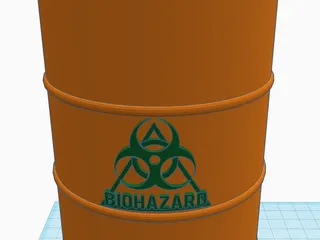 Biohazard barrel by Steffen Moeller | Download free STL model ...