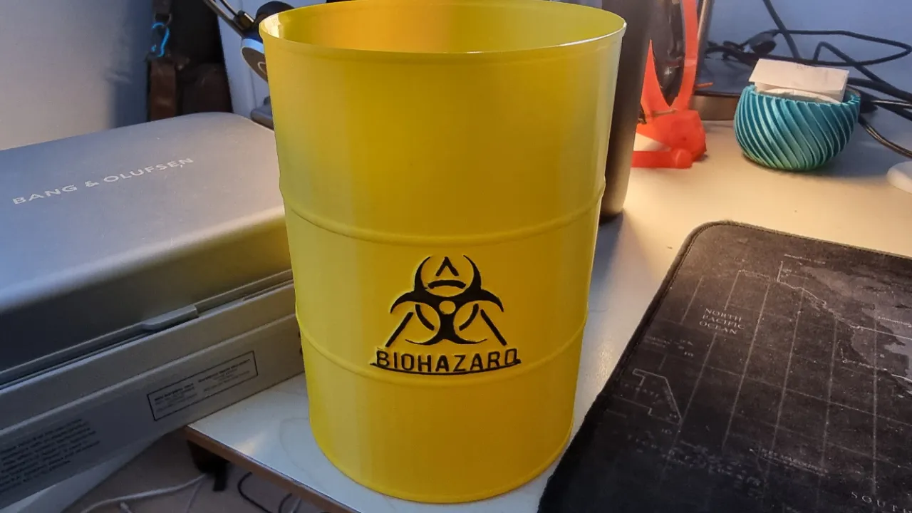 Biohazard barrel by Steffen Moeller | Download free STL model ...