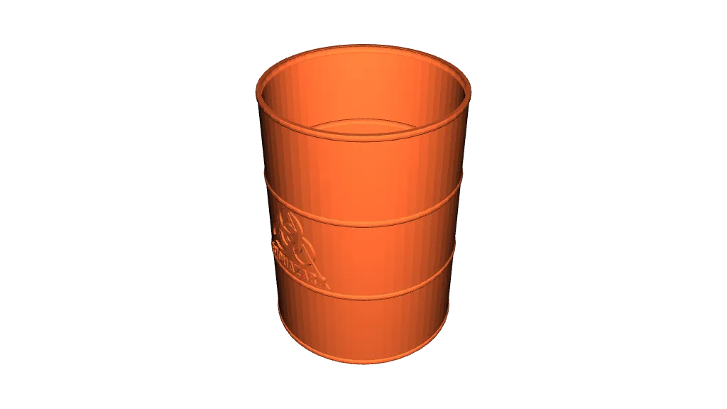 Biohazard barrel by Steffen Moeller | Download free STL model ...