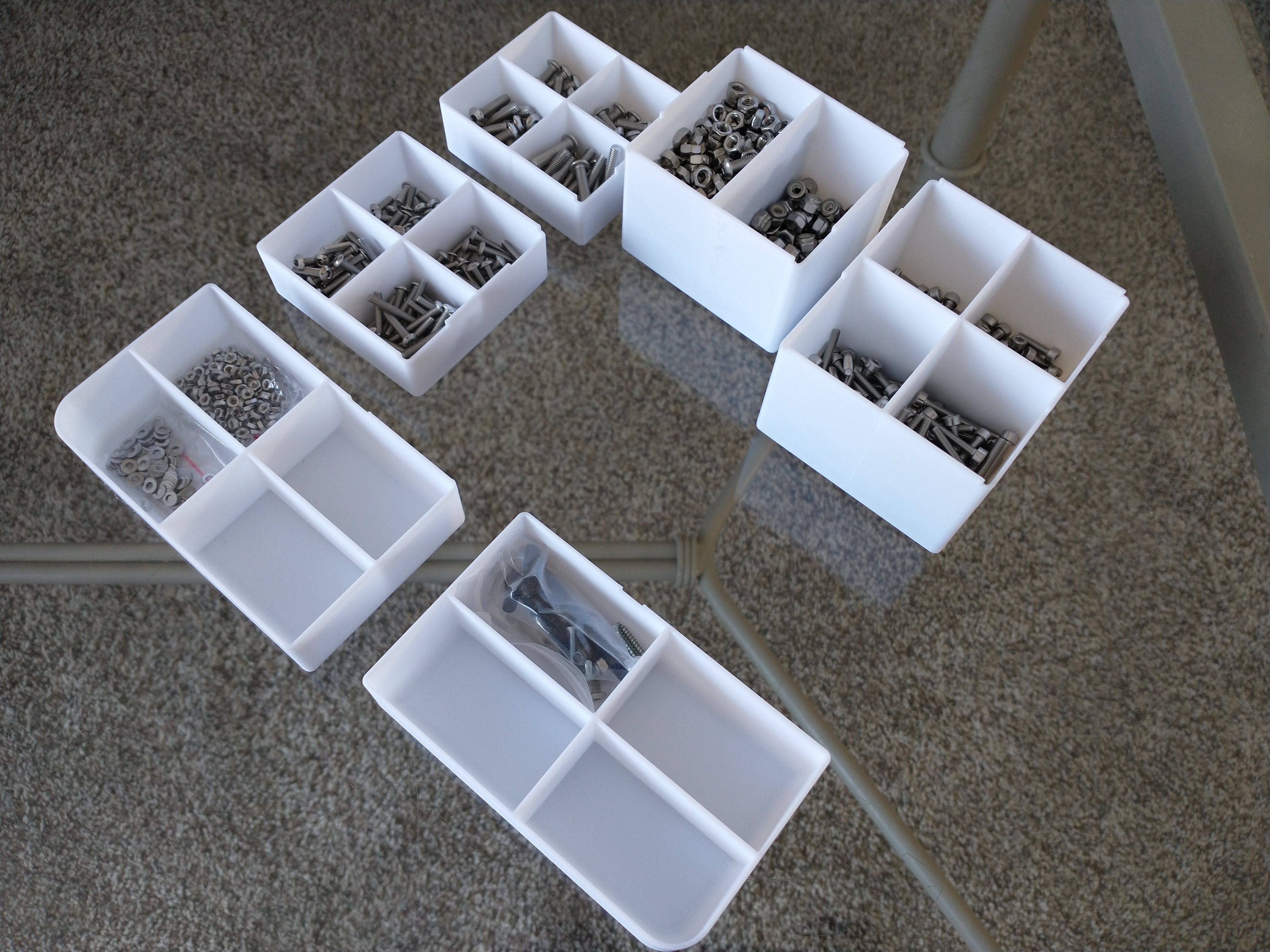 HDX (or Hypertough / Hyper Tough) Organizer Box Inserts (FreeCAD ...