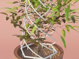Spiral Plant Support by Adim | Download free STL model | Printables.com