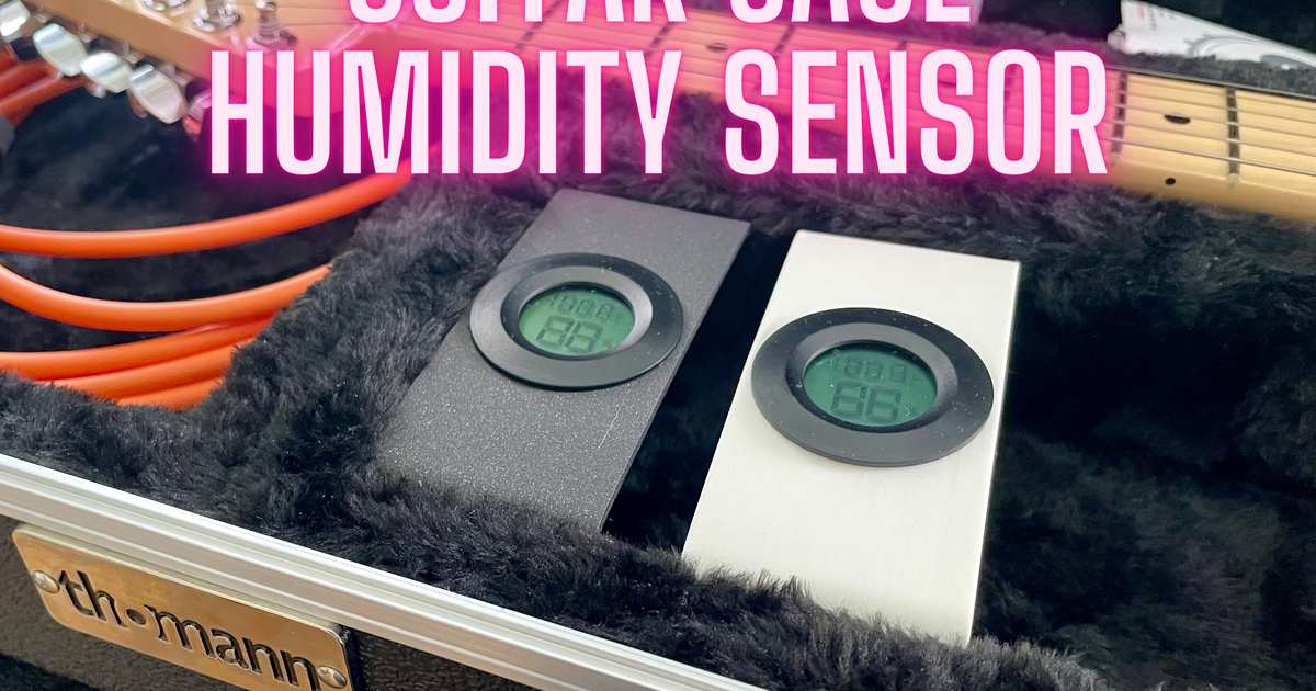Guitar Case Humidity Sensor Thomann ABS Case by SzymonSays | Download ...