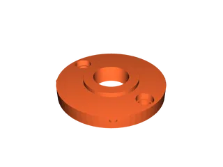 Door rosette support by Nayenezgani | Download free STL model | Printables.com