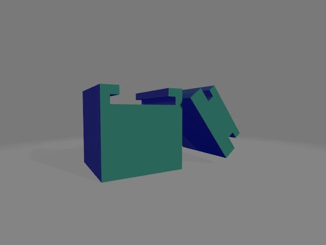 Box with Sliding Top by InfraredPrinting | Download free STL model ...