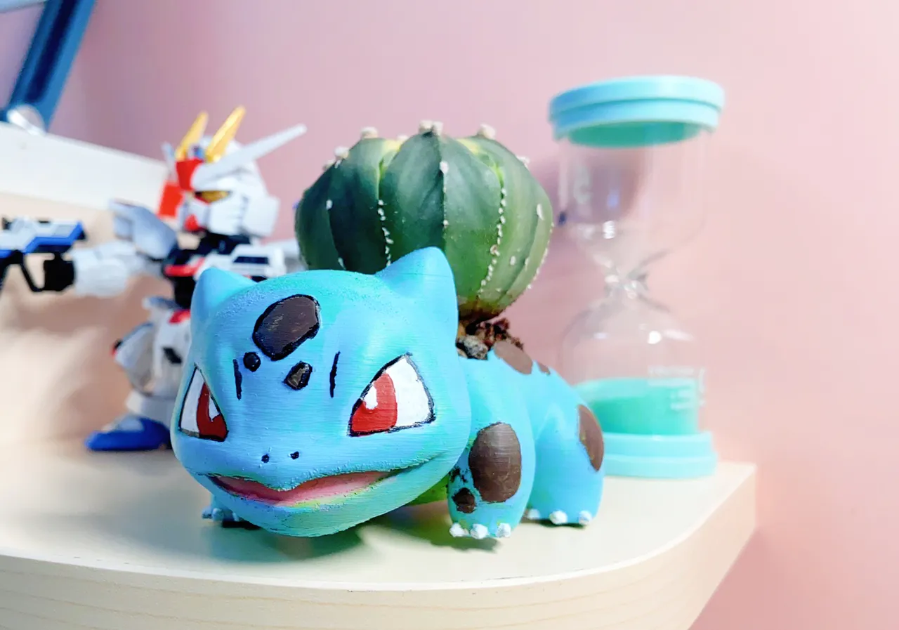 bulbasaur Succulent plant pot by entzeve1 | Download free STL model ...
