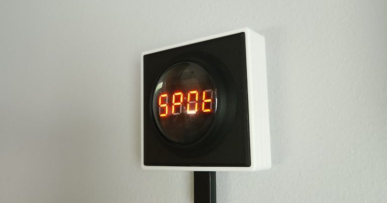 Picoclock - Smart wall/table display by Tommi L. | Download free STL ...