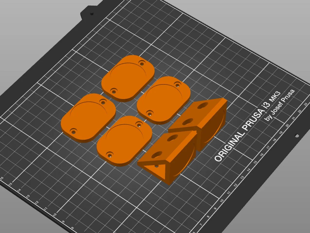 MK3S+ Vibration Isolation Feet by Forker45 | Download free STL model ...