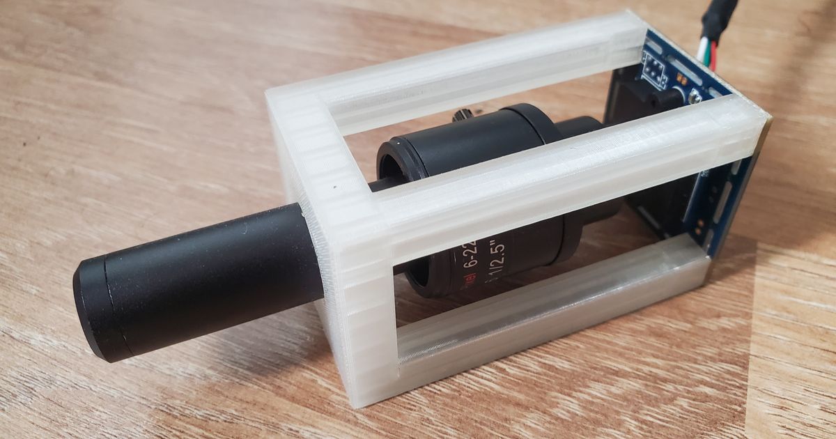 USB Camera Spectrometer by sparrow | Download free STL model ...