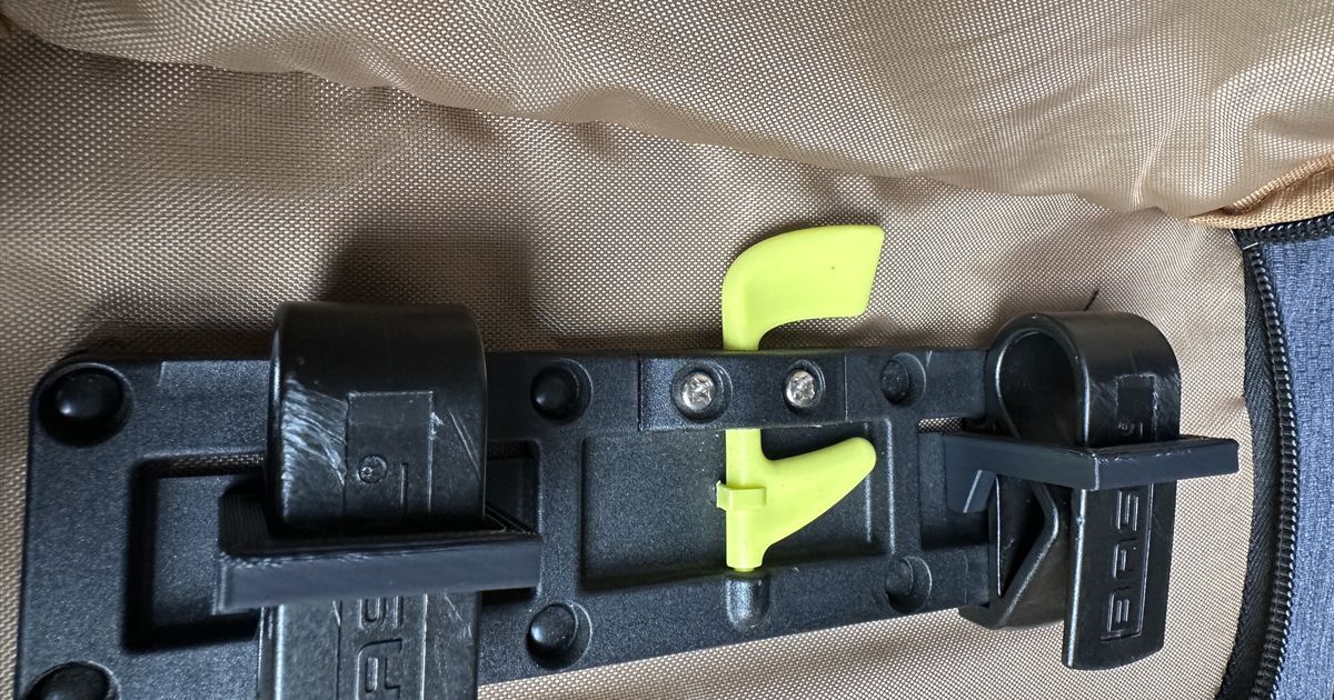 Lock for Basi Milesl Pannier Daypack on MIK Rack by disser | Download ...